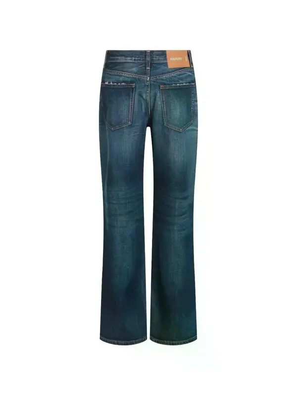 HAIKURE Faded Whiskered Jeans