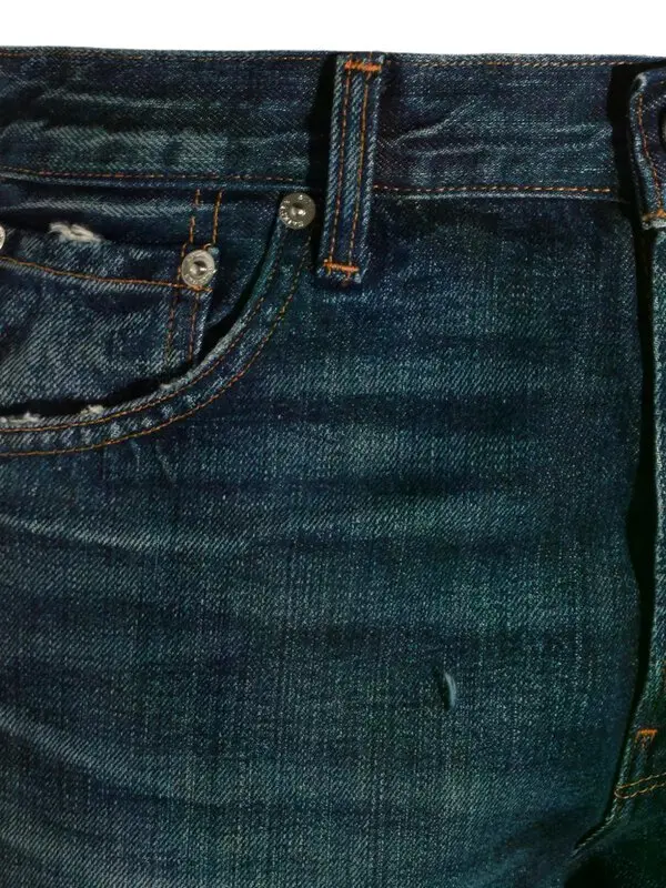 HAIKURE Faded Whiskered Jeans