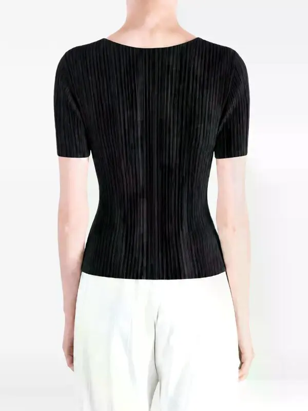Issey Miyake Plissé Effect T-shirt