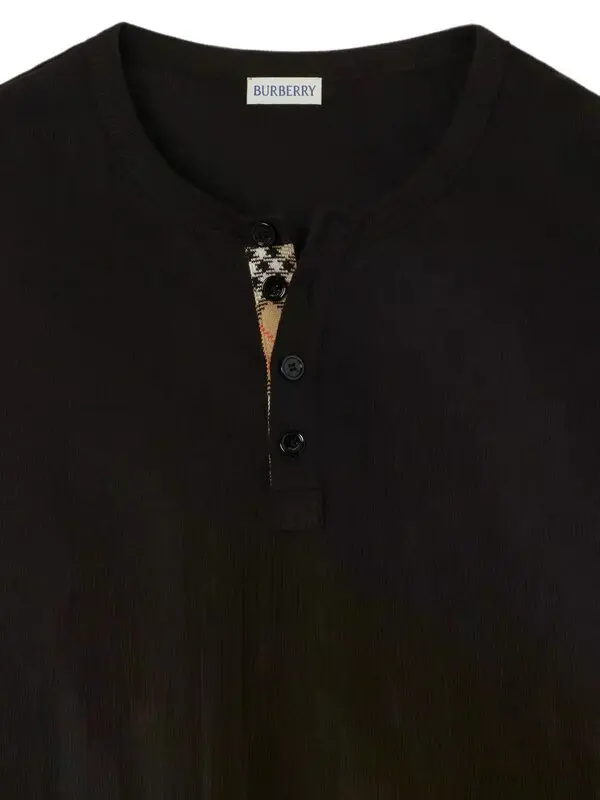 Burberry Long-sleeve Cotton Top