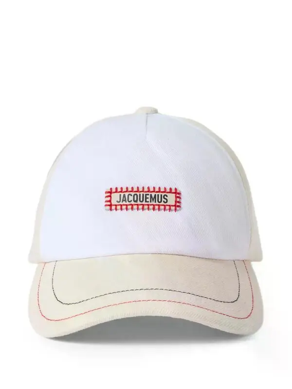 Jacquemus Two-tone Cap - Neutrals