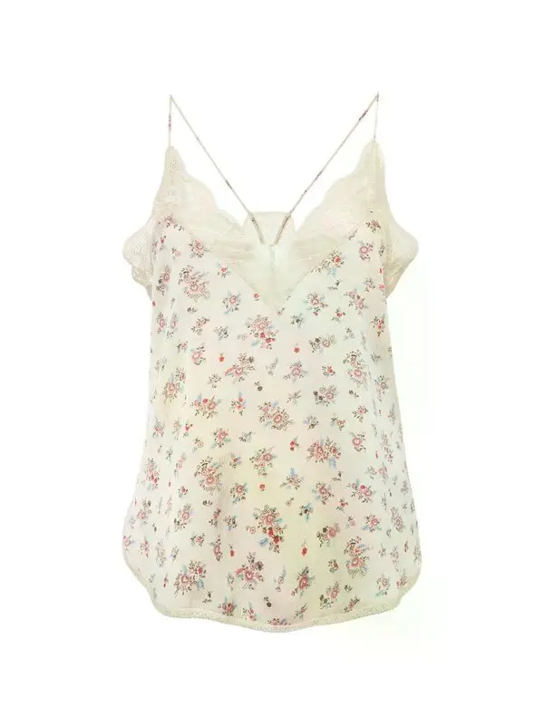 Zadig&Voltaire Christy Floral-print Camisole