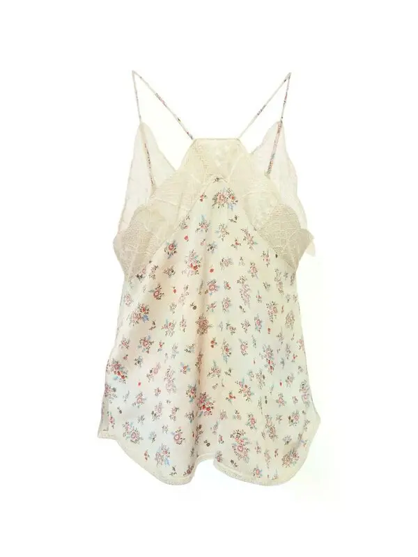 Zadig&Voltaire Christy Floral-print Camisole