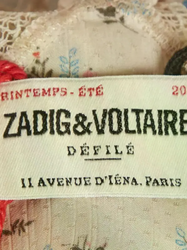 Zadig&Voltaire Christy Floral-print Camisole