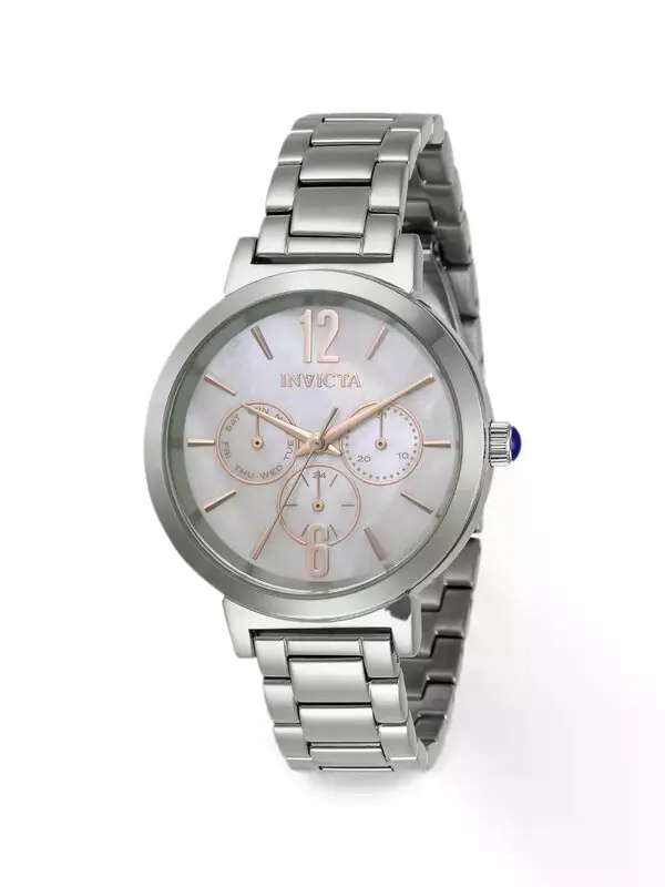 INVICTA Angel 39mm Watch With Mother-of-pearl Dial - White