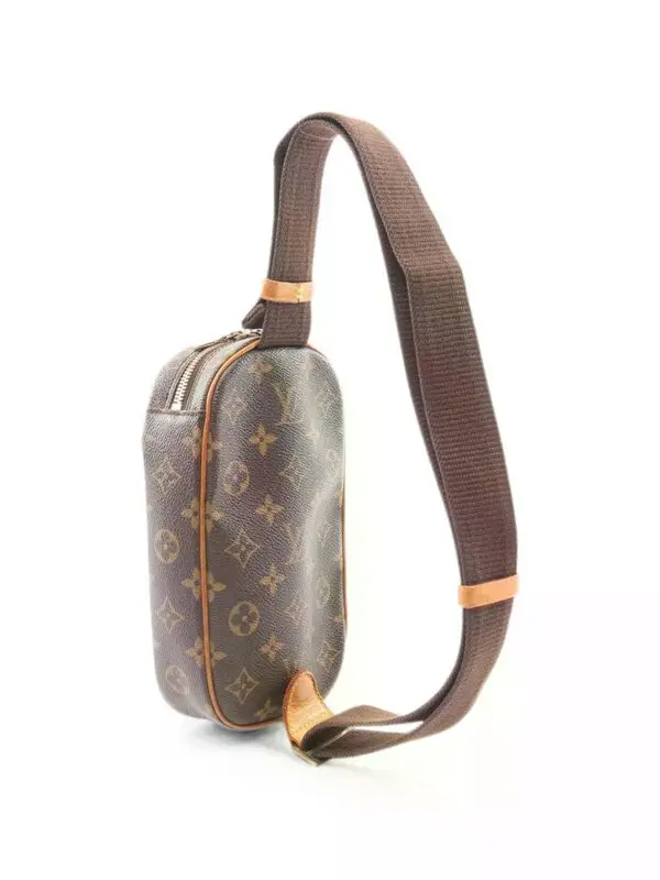LOUIS VUITTON 2004 Monogram Pochette Ganju Belt Bag
