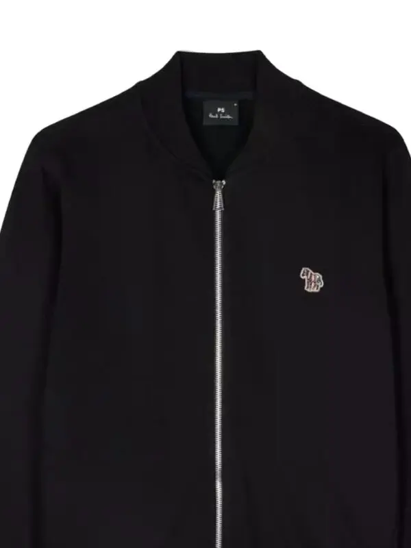 Paul Smith Zebra Patch Zip-fastening Jacket - Black