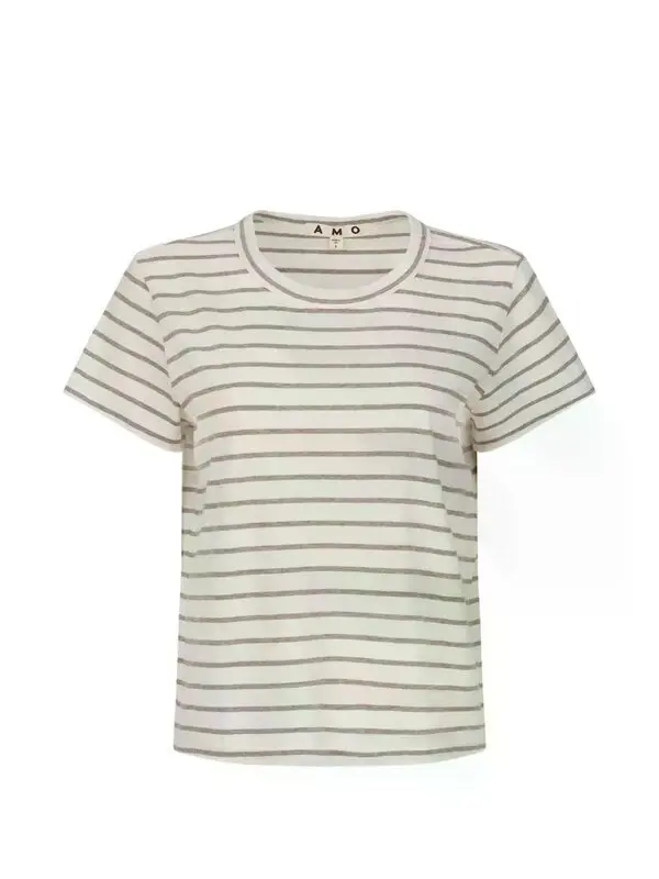 AMO Striped T-shirt - Neutrals