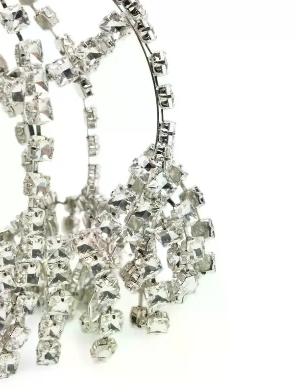 Patrizia Pepe Crystal-embellished Fringed Head Accessory