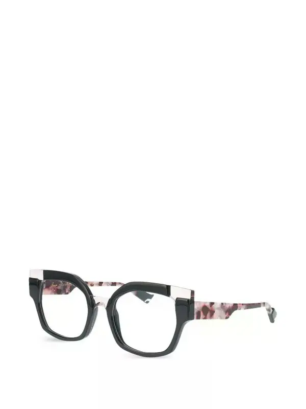 FACE À FACE Geometric-frame Eyeglasses - Black
