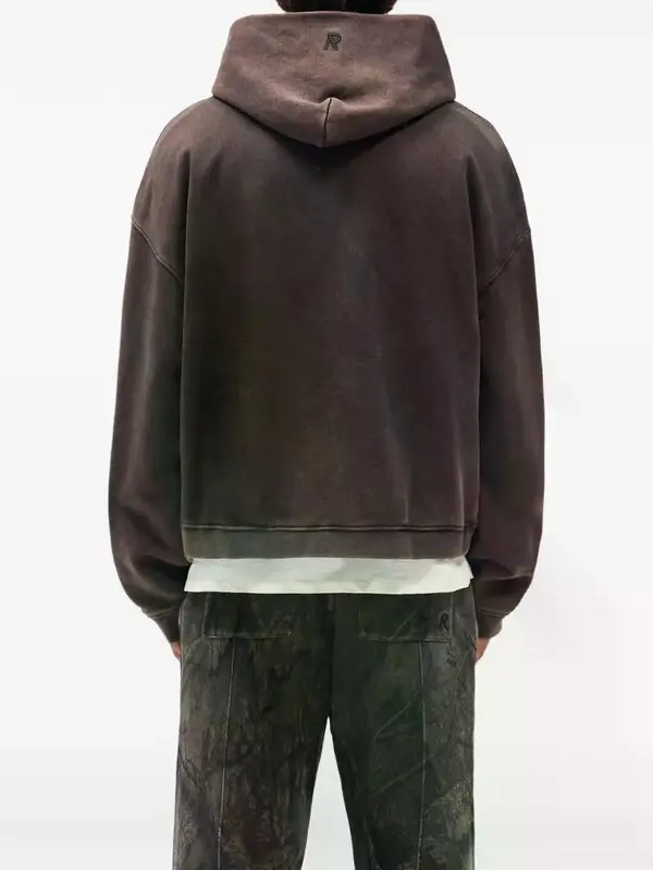 REPRESENT Logo Embroidered Hoodie