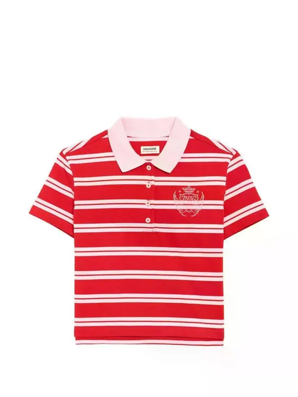Zadig&Voltaire Mirta Polo Shirt - Red