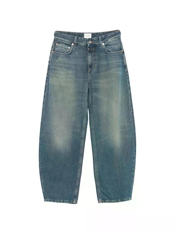 Closed Jazzie Faded Barrel-leg Jeans - Blue
