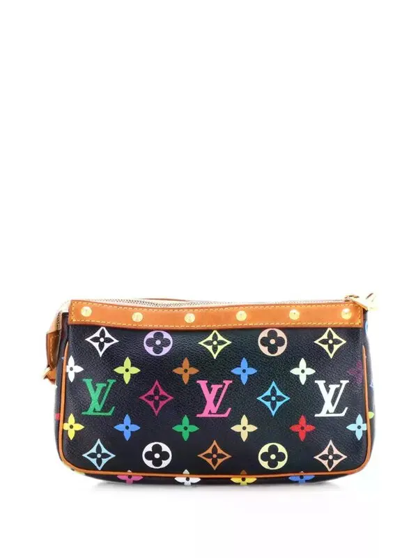 LOUIS VUITTON Monogram Multicolor Pochette Accessoires Clutch Bag