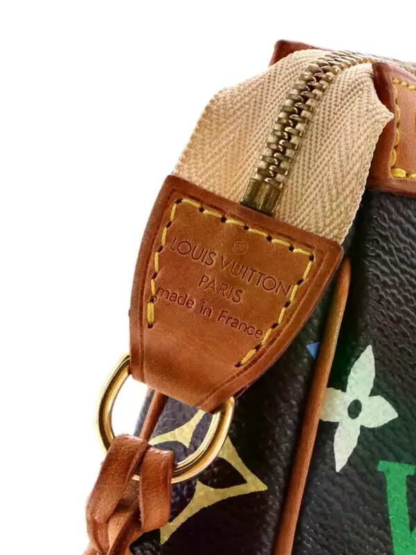 LOUIS VUITTON Monogram Multicolor Pochette Accessoires Clutch Bag