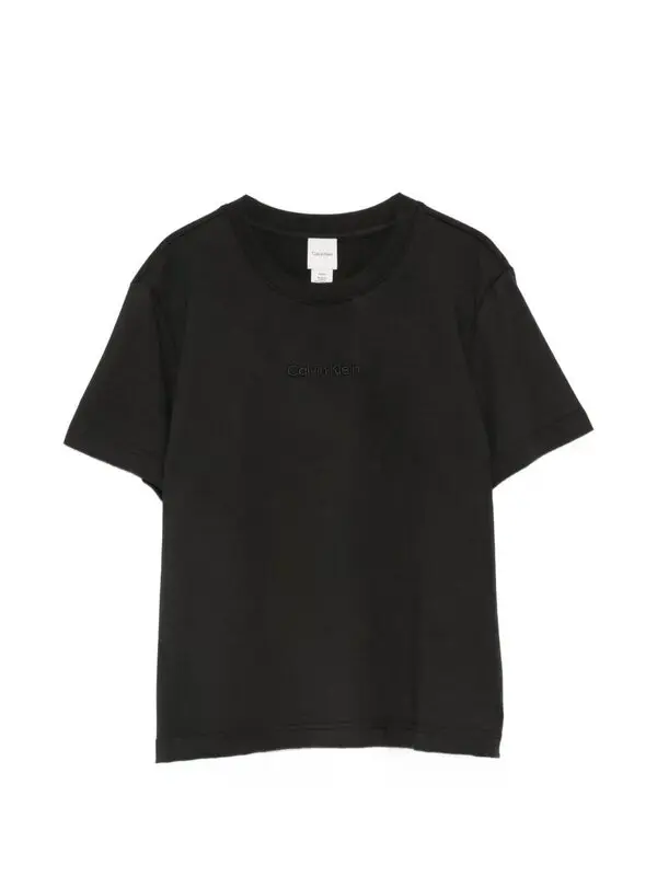 Calvin Klein Embroidered T-shirt - Black