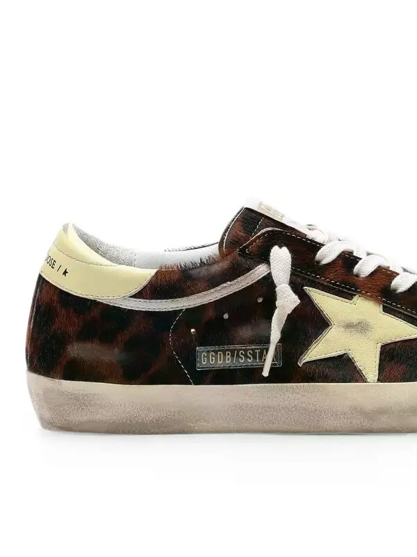 GOLDEN GOOSE Super-star Horsy-print Sneakers