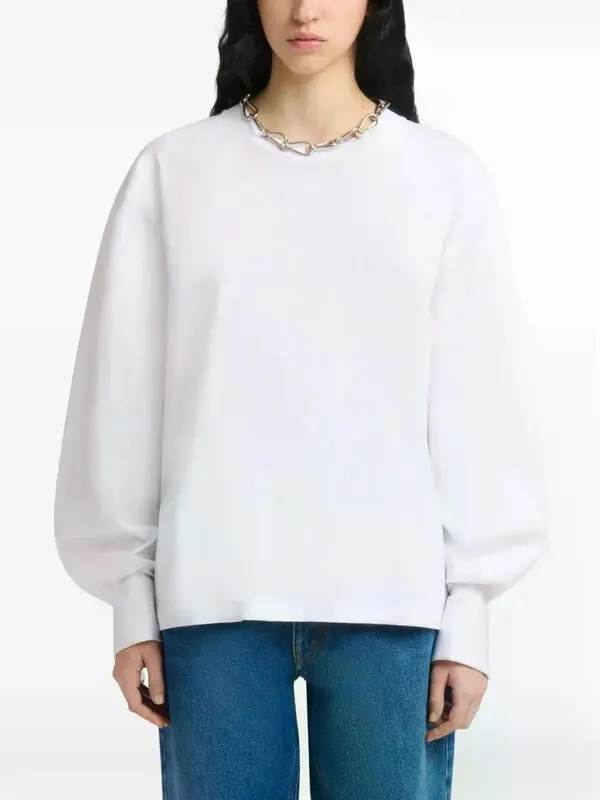 Marni Cotton T-shirt With Shirt Sleeves
