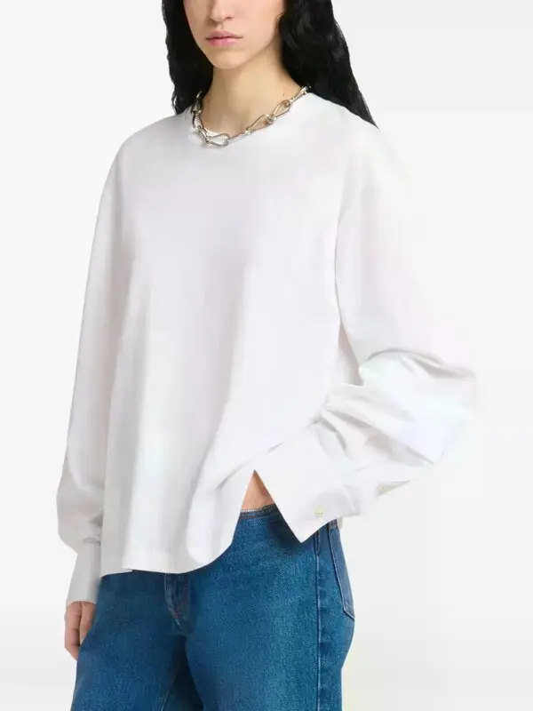 Marni Cotton T-shirt With Shirt Sleeves