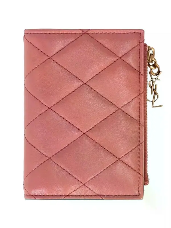 Saint Laurent Bijou Leather Wallet