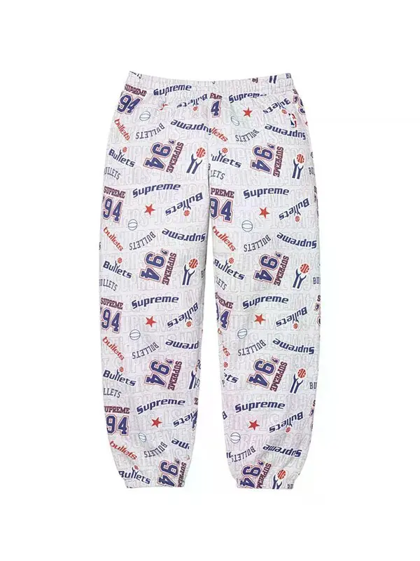 Supreme X Mitchell & Ness Nba Logo-print Track Pants