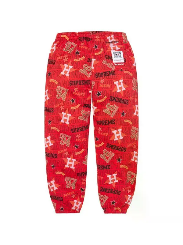 Supreme X Mitchell & Ness Teams Logo-print Track Pants