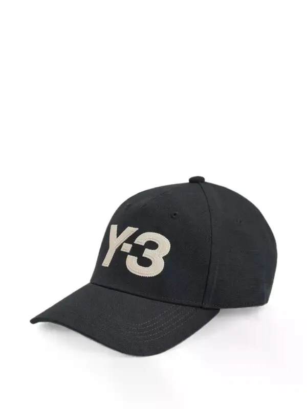 Y3 Logo Patch Baseball Cap - Black