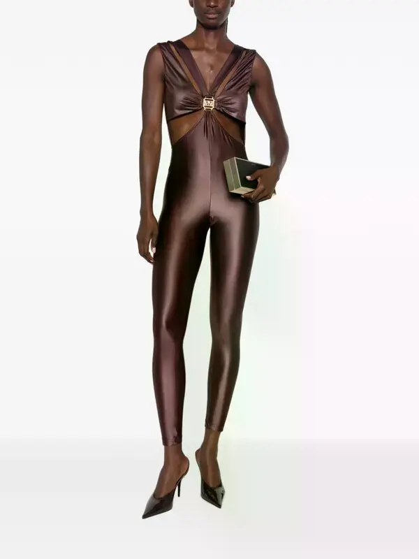 MAZZEI Cut-out Logo-plaque Jumpsuit