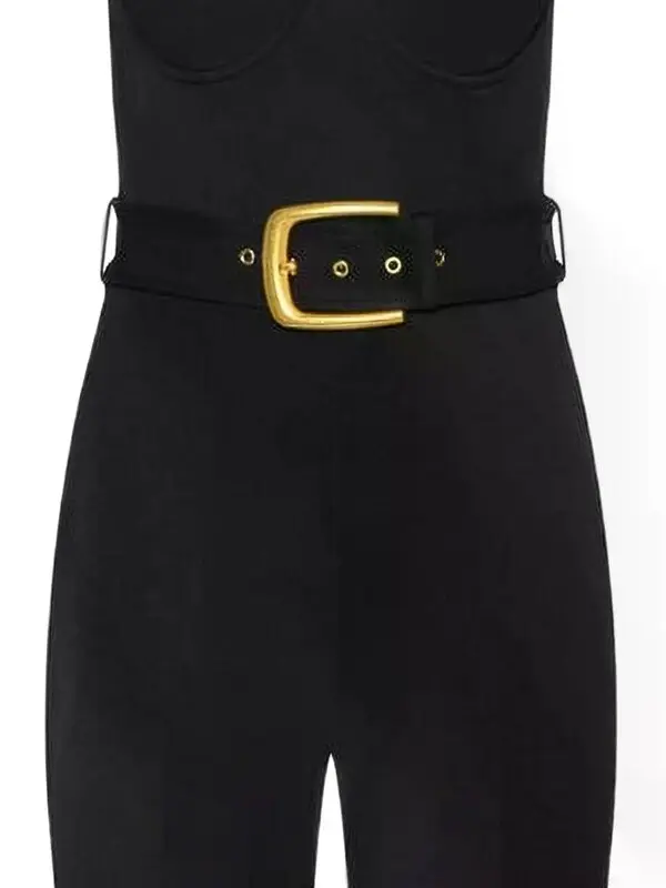 L'Agence Jessa Belted Jumpsuit