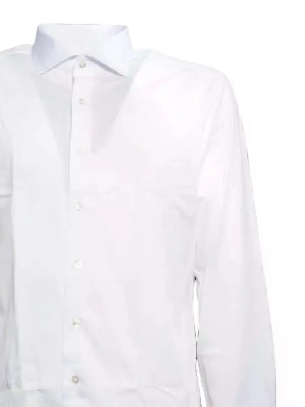 BORRIELLO NAPOLI Spread-collar Button-up Shirt