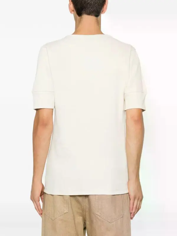LEMAIRE Ribbed-knit Short-sleeved T-shirt