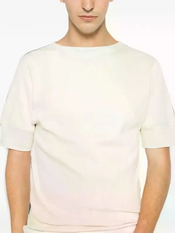 LEMAIRE Ribbed-knit Short-sleeved T-shirt
