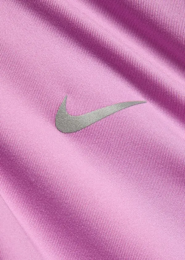 Nike Dri-fit Uv Half-zip Stretch Jersey Running Top
