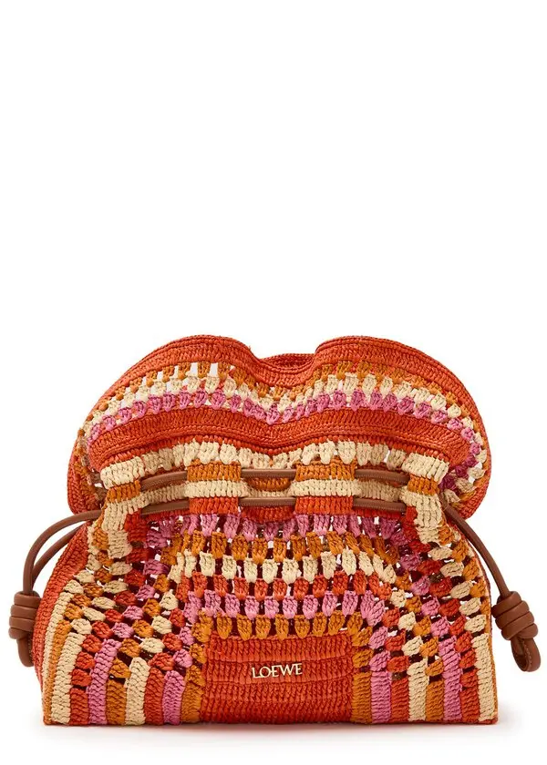 Loewe X Paula's Ibiza Medium Crochet Clutch