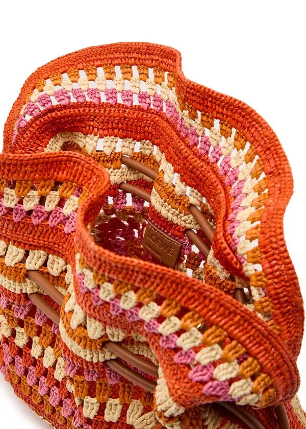 Loewe X Paula's Ibiza Medium Crochet Clutch