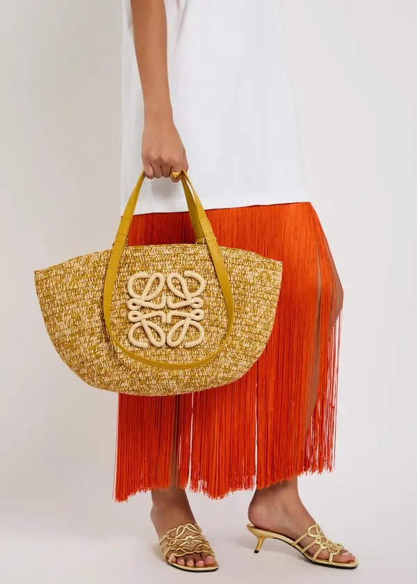 Loewe X Paula's Ibiza Eclipse Raffia Bag