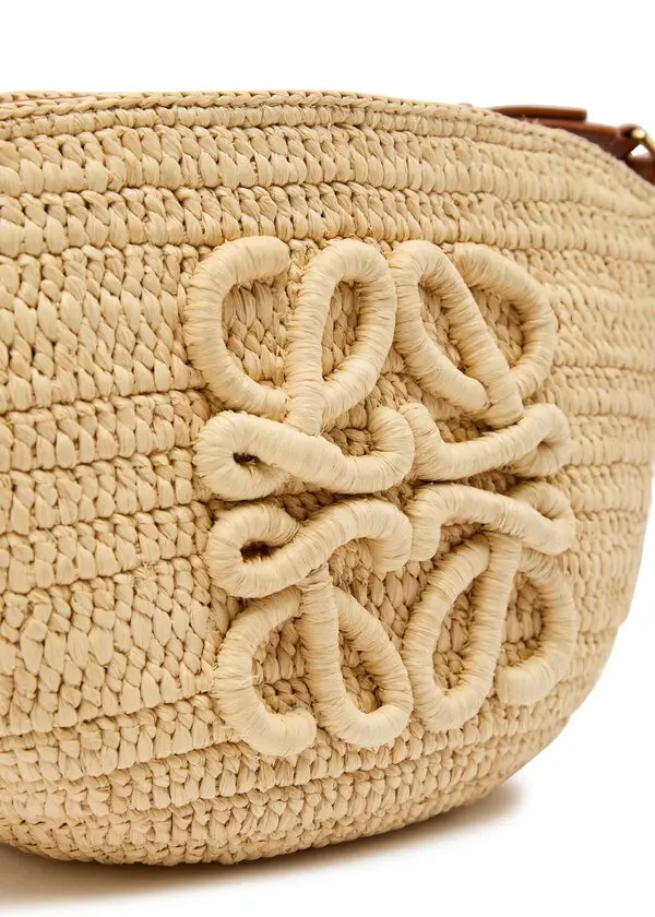 Loewe X Paula's Ibiza Raffia Cross-body Bag