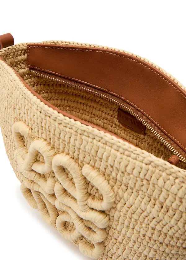 Loewe X Paula's Ibiza Raffia Cross-body Bag