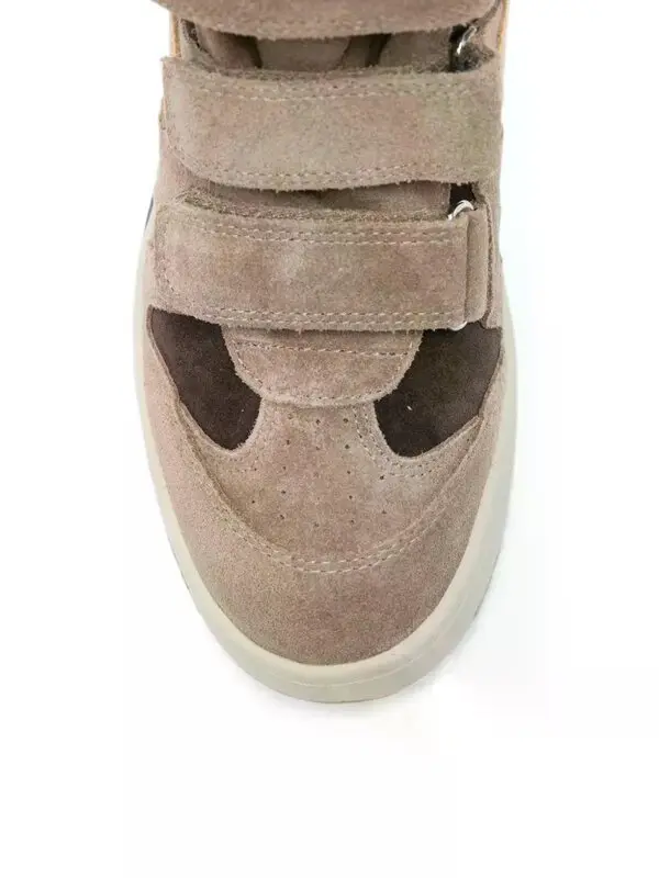 Isabel Marant Étoile Beige Panelled Sneakers