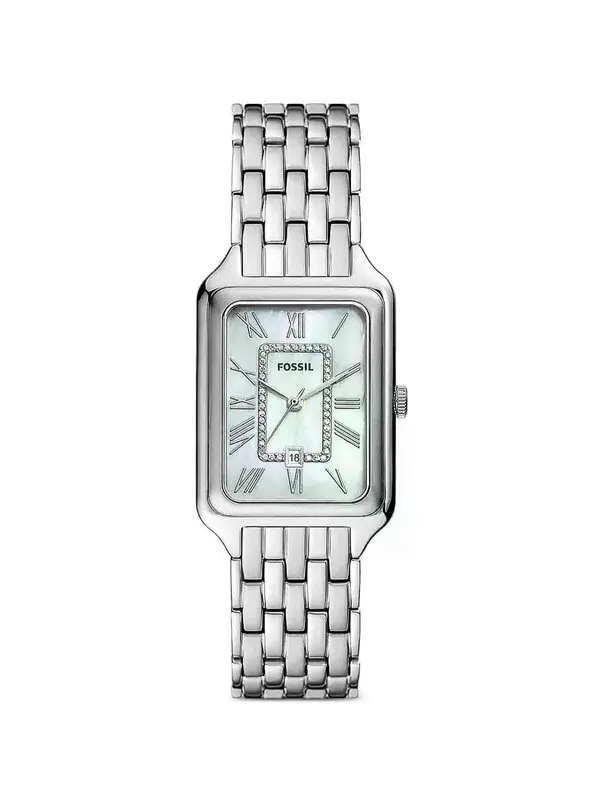 Fossil Raquel Stainless Steel Watch - White