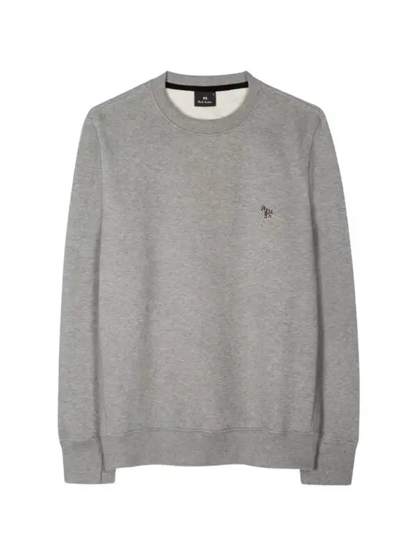 Paul Smith Logo Patch Sweatshirt - Grey