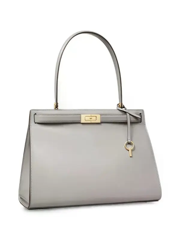 Tory Burch Classic Lee Radziwill Small Tote Bag - Grey