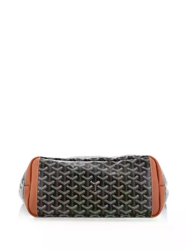Goyard Artois Pm Tote Bag In Coated Canvas - Brown