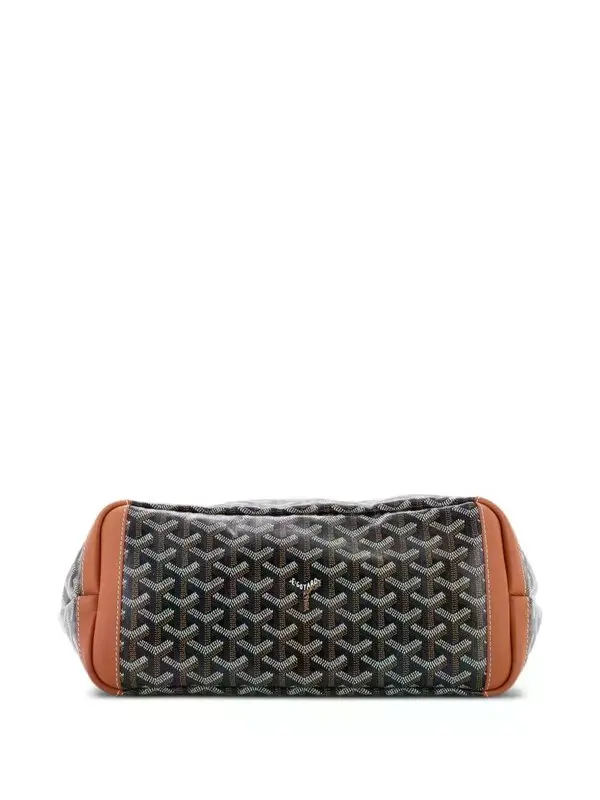 Goyard Artois Pm Tote Bag In Coated Canvas - Brown