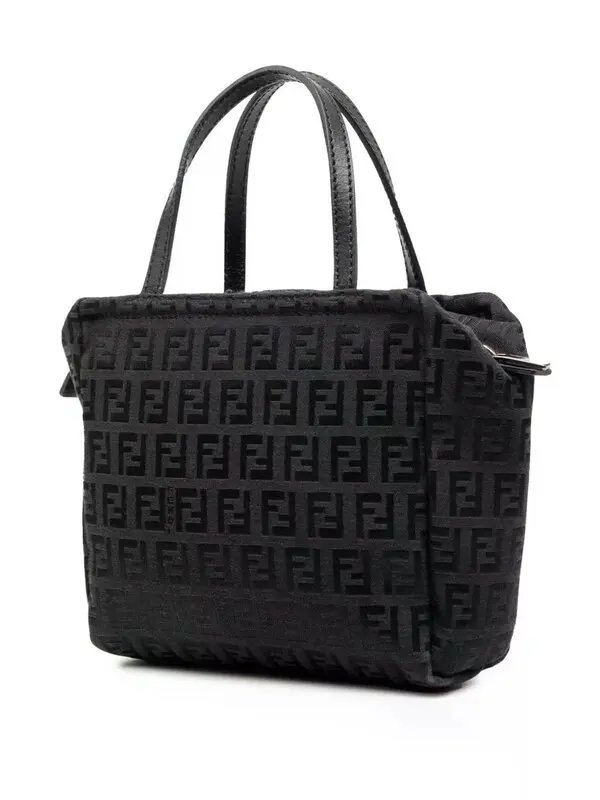 Fendi Mini Zucchino Canvas Handbag