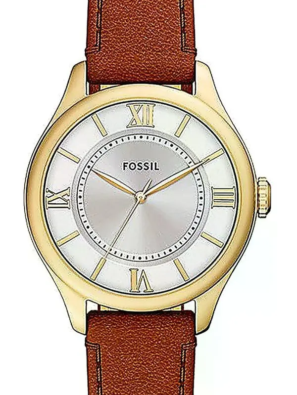 Fossil Gilmore Leather-strap 28mm Watch