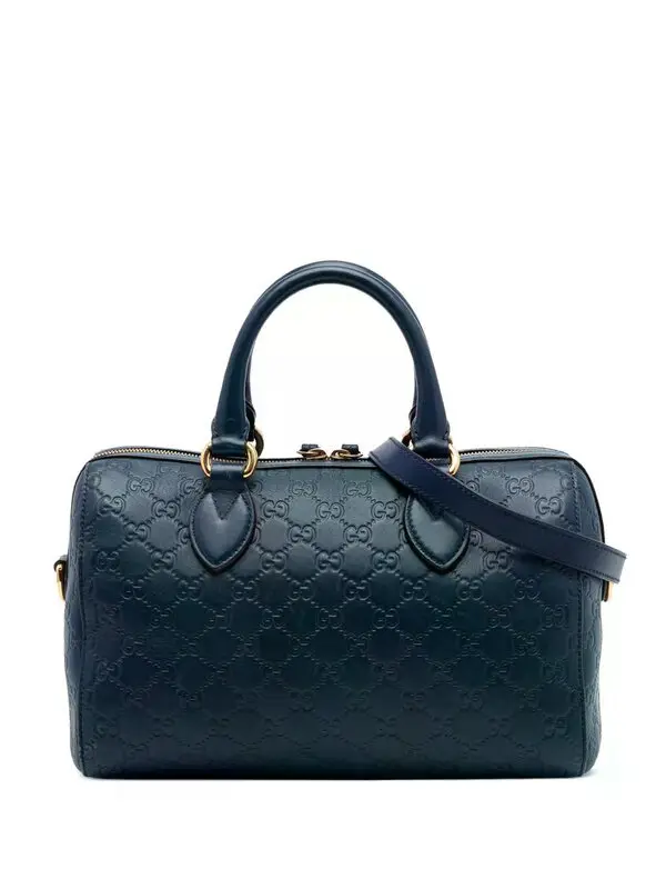 Gucci Boston Bag Satchel - Blue