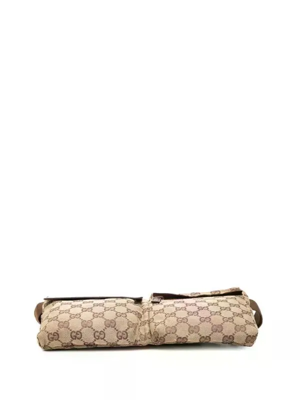 Gucci Gg Canvas Double Pocket Belt Bag