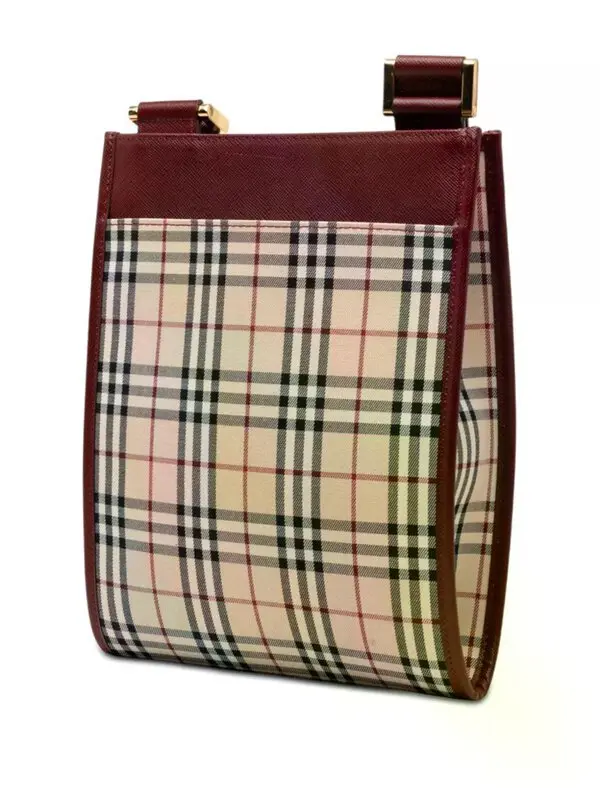 Burberry House Check Canvas Crossbody Bag