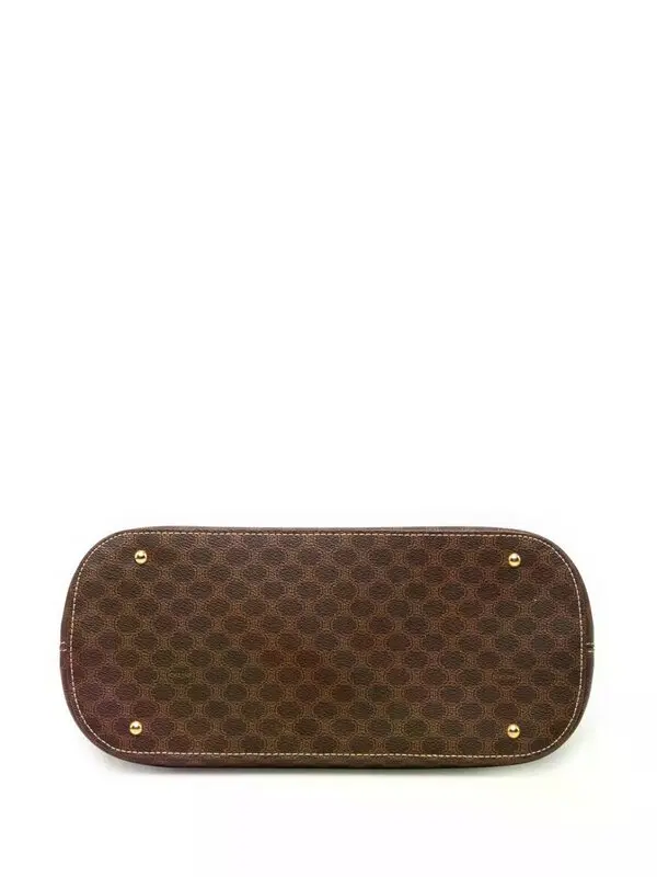 Celine Macadam Coated Canvas Dome Handbag